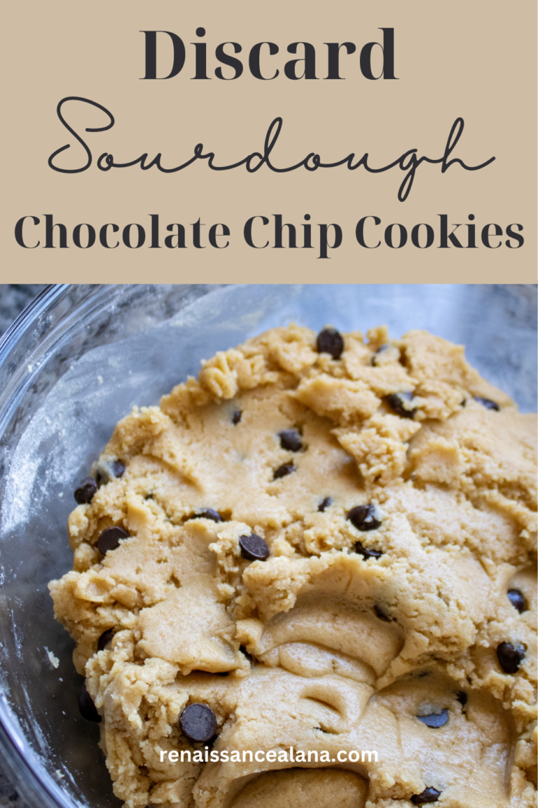 Easy and Tasty Sourdough Discard Chocolate Chip Cookies - Renaissance Alana